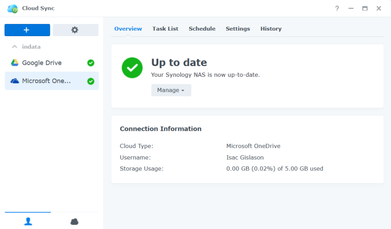 Đồng bộ dữ liệu NAS Synology với Google Drive hoặc OneDrive