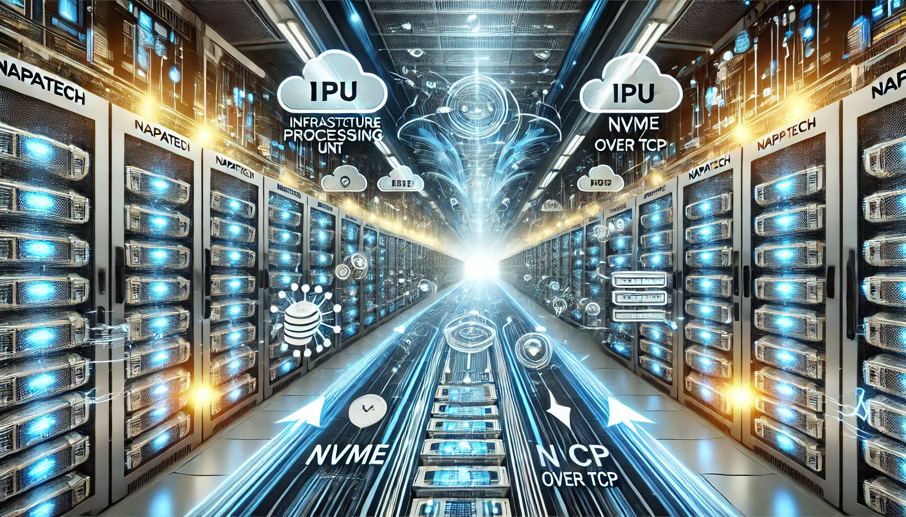 Napatech Infrastructure Processing Unit (IPU) dựa trên NVME/TCP